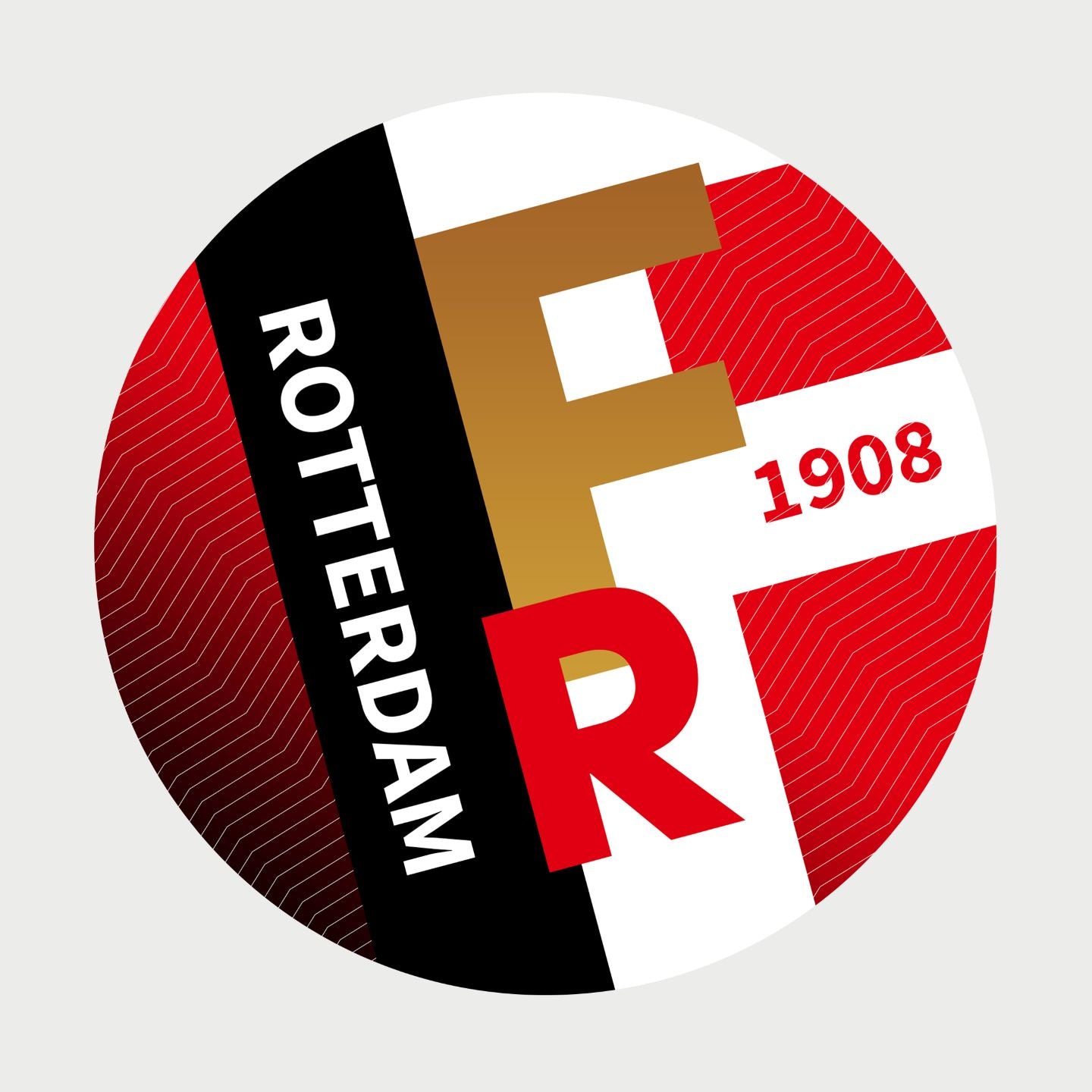 Feyenoord Schilderij / Poster / Wanddecoratie - Rotterdam 1908 | Soccer Art
