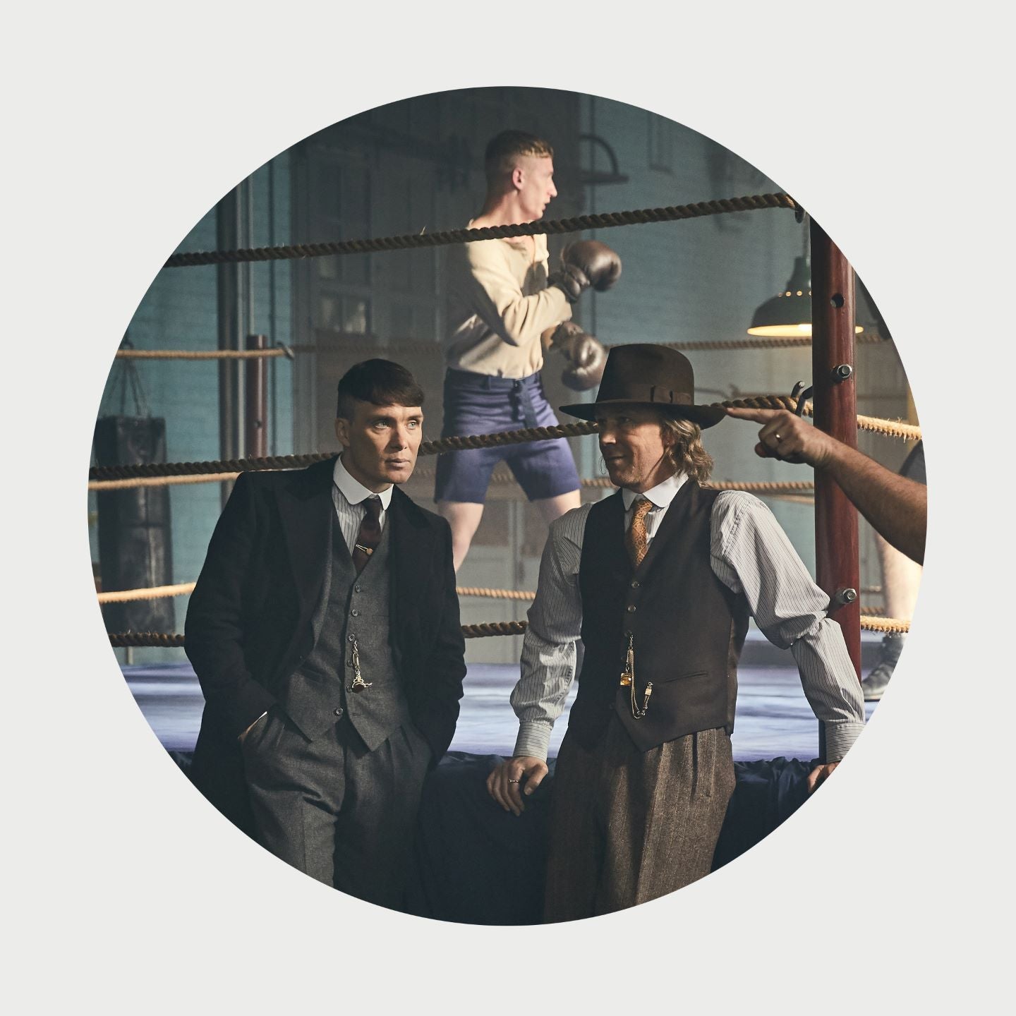 Peaky Blinders Schilderij / Poster / Wanddecoratie - Boxing Ring ...